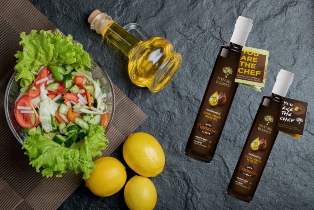 Condiment Extra Virgin Olive Oil with Cappuccino Flavor – NATURE BLESSED